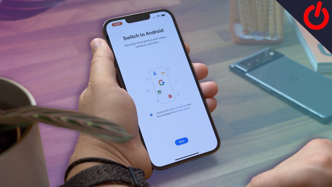 How to use Switch to Android app to move data from iPhone