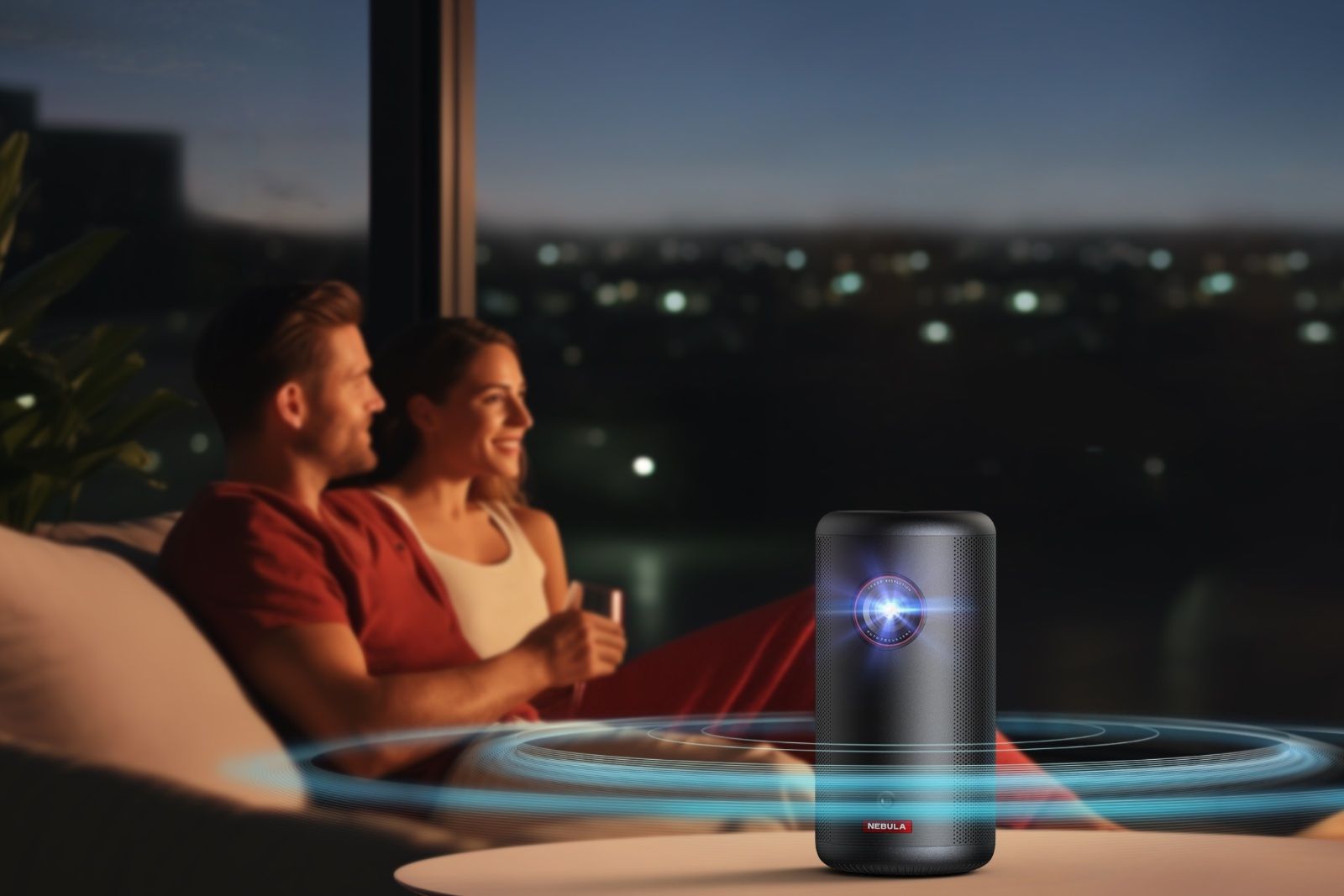These portable projectors have apps built-in so you can Netflix and ...