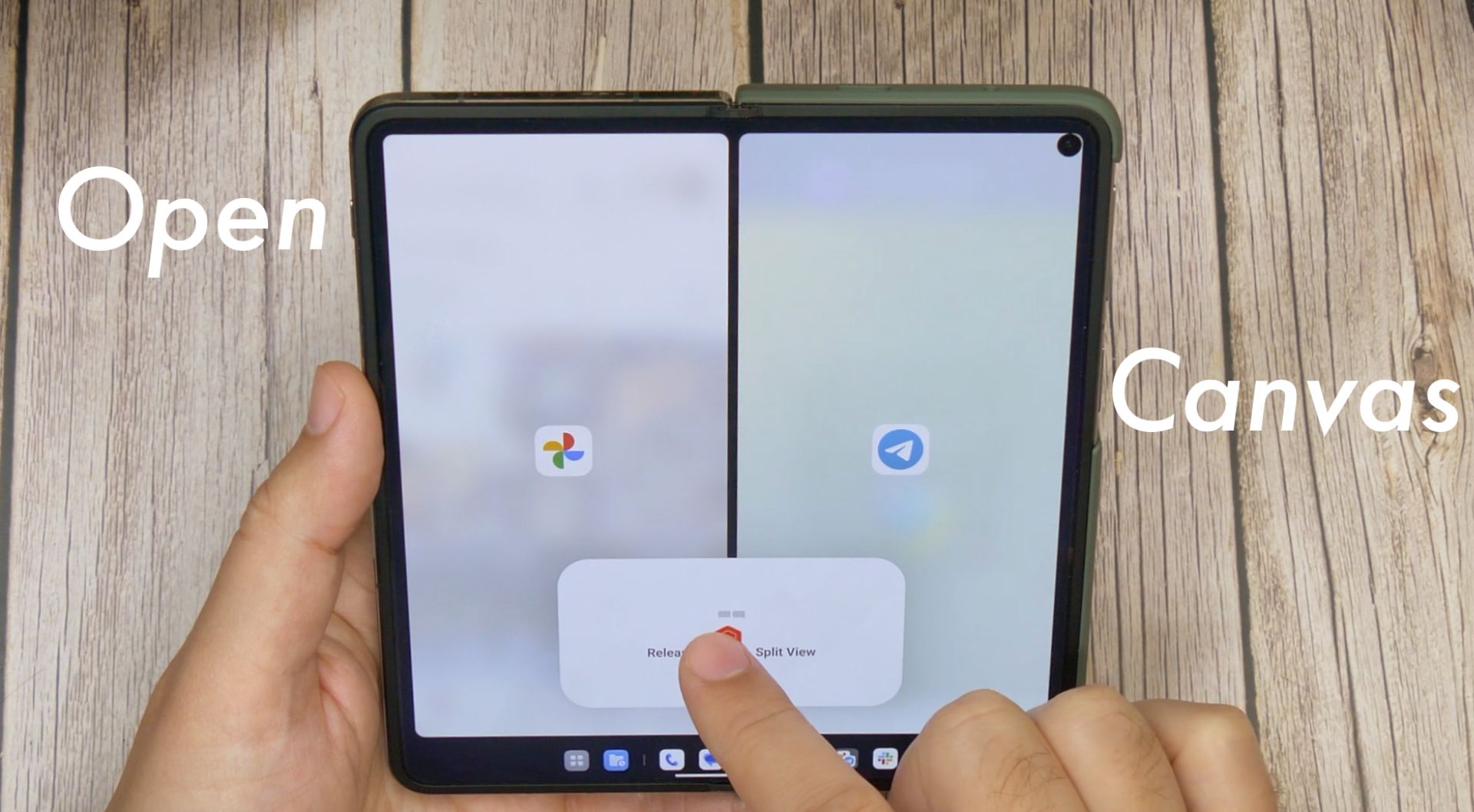 How multitasking works on the OnePlus Open