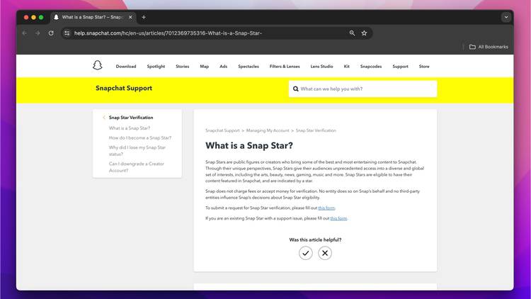 How to get verified on Snapchat: Snap Star verification process