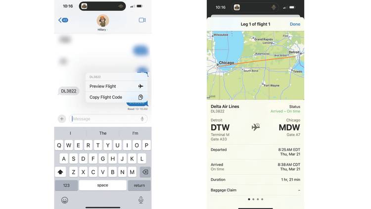 This iPhone travel hack lets you track flights in real time