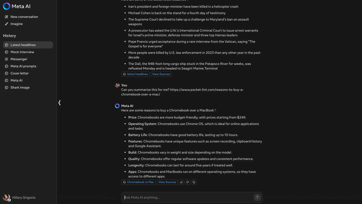 9 Meta AI prompts to try first