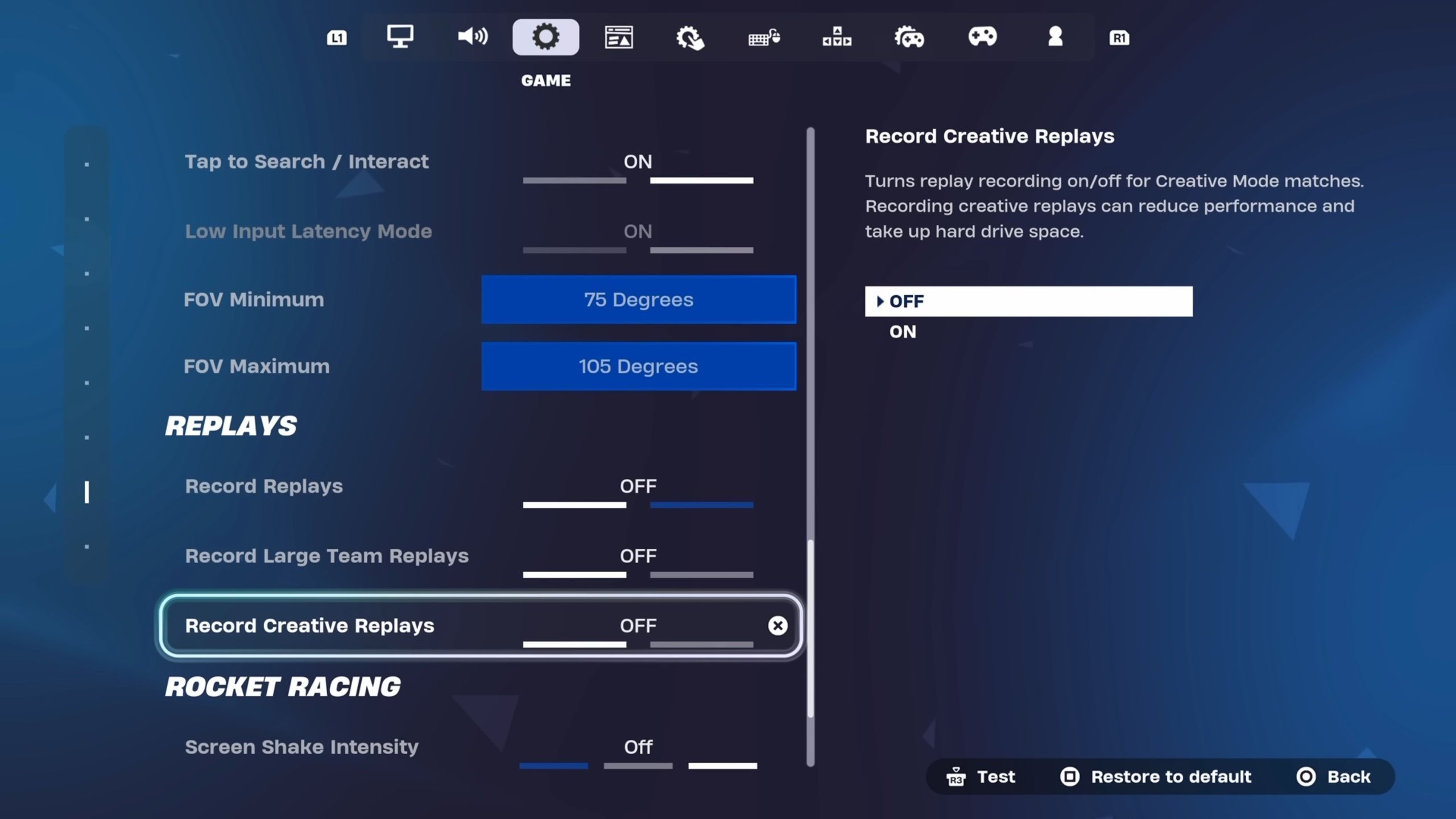 Best Fortnite controller settings