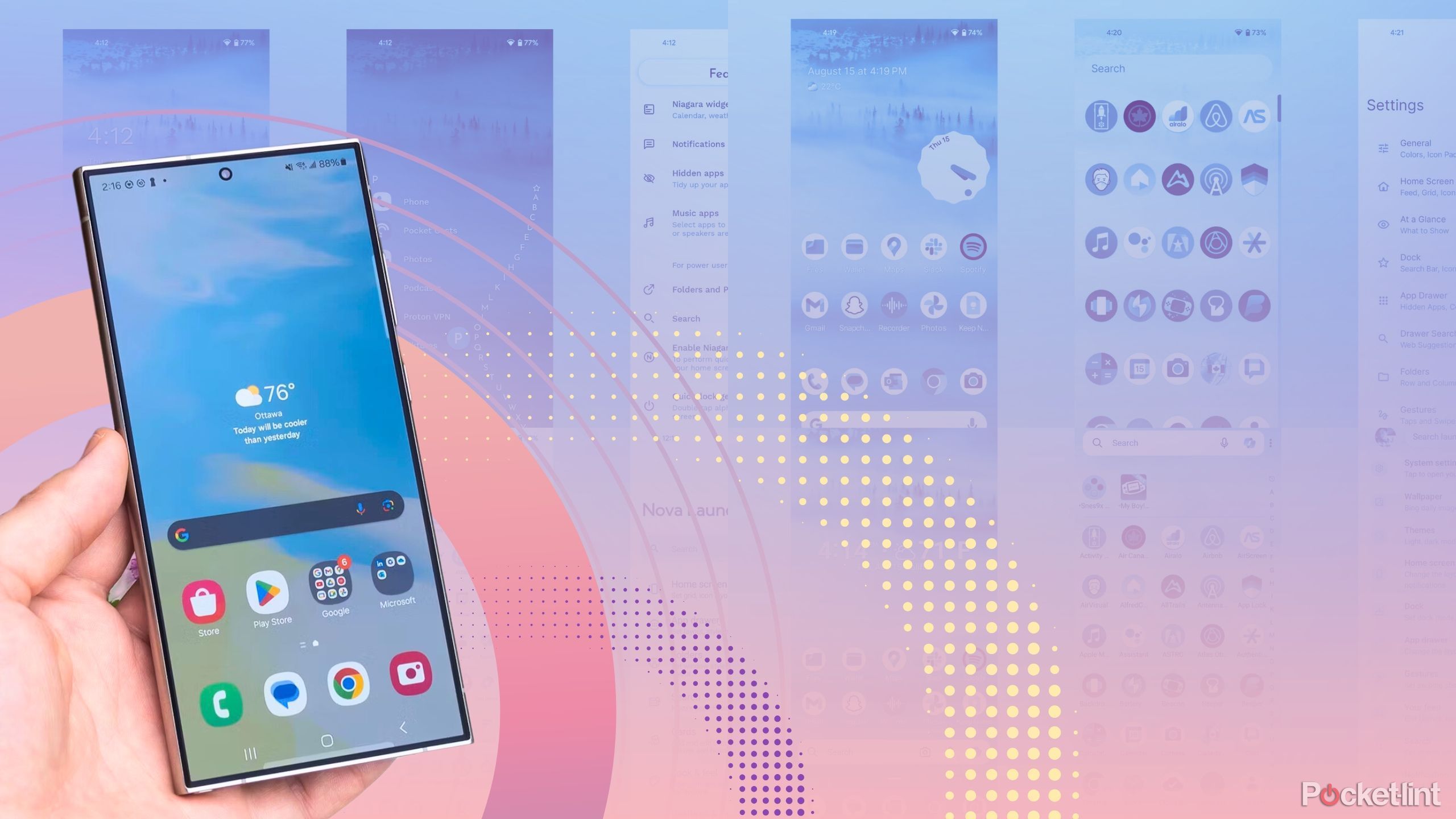 Do you still rock a non-stock home screen launcher on your Android phone?