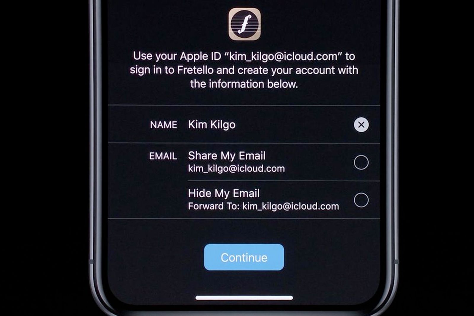 Sign in with Apple is a new way to sign into apps and websites