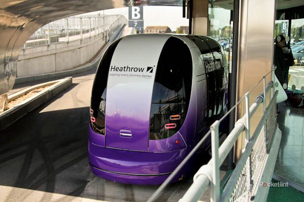 Taking a ride on Heathrow's ULTra Personal Rapid Transit System