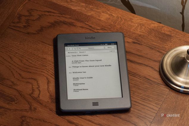 Kindle Touch update brings new interface, features