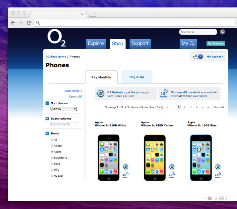 O2 prices iPhone 5S and iPhone 5C, but 4G looks to be delayed