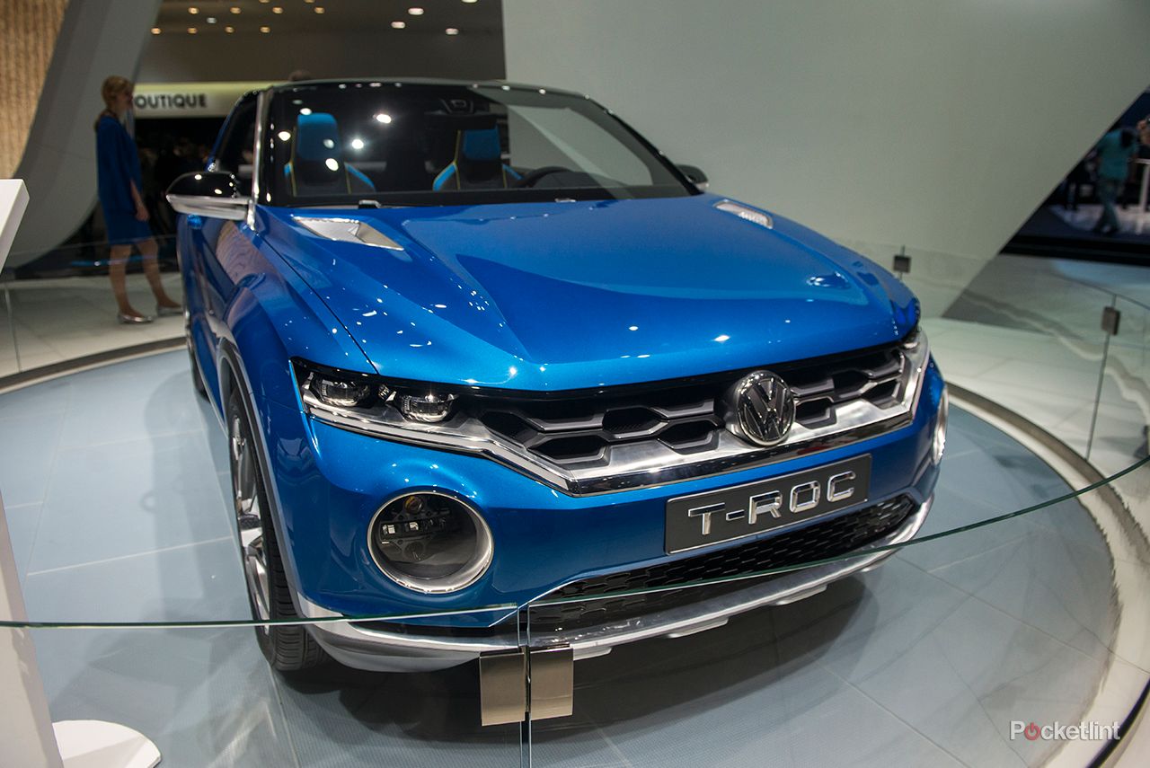 Volkswagen T-Roc pictures and eyes-on: The open-top SUV concept