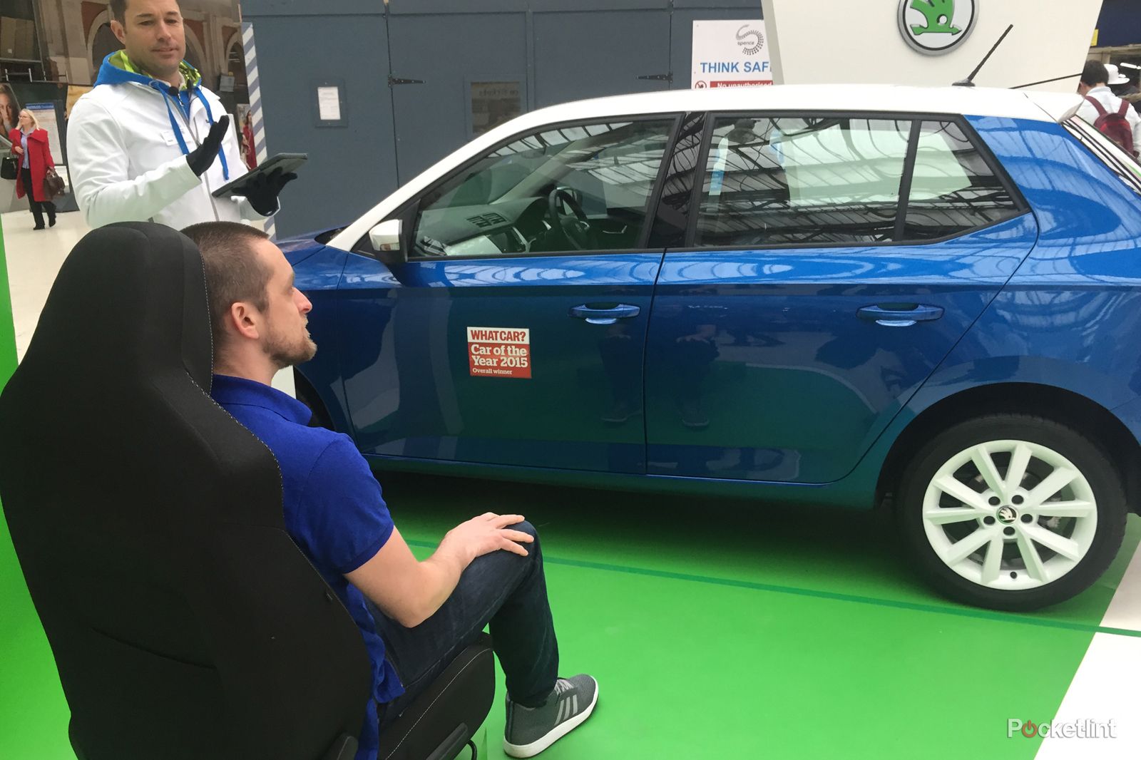 Skoda uses augmented reailty to let you design and try on a new Fabia