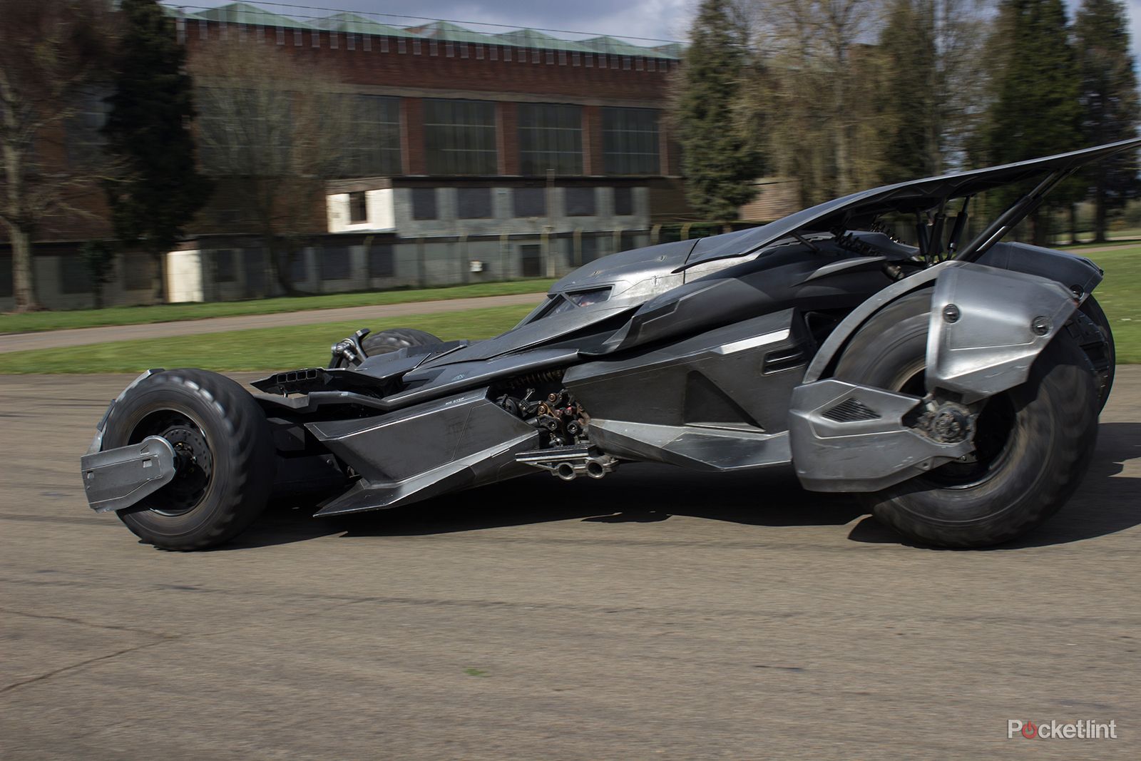 Riding shotgun with Batman: We've driven in the Batmobile
