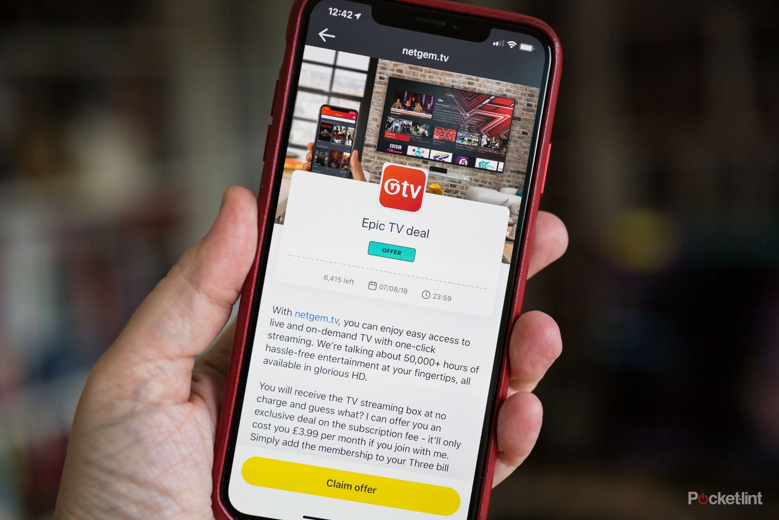 Netgem and Three offer on demand TV and box for £3.99/month