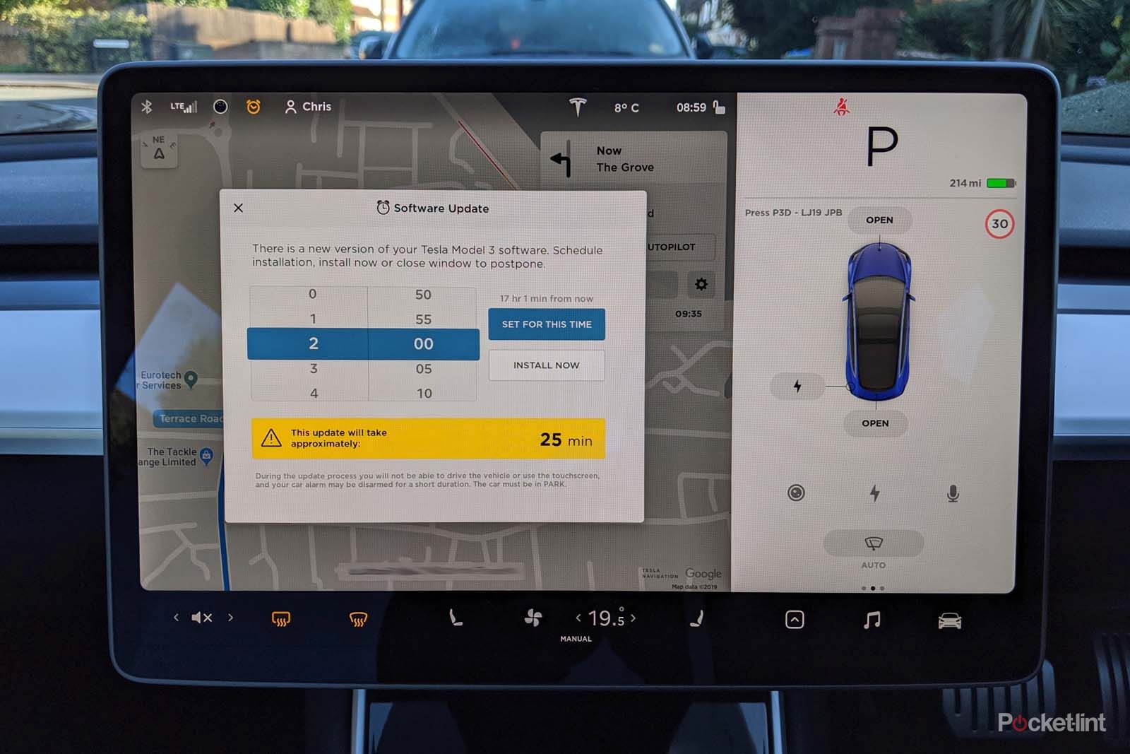 A closer look at the Tesla Model 3 interior and infotainment tech