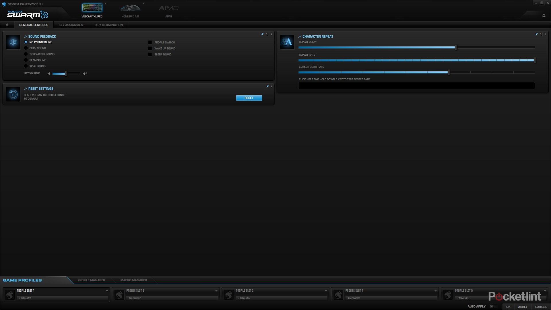 Roccat Vulcan TKL Pro arctic white review: Stunning looks