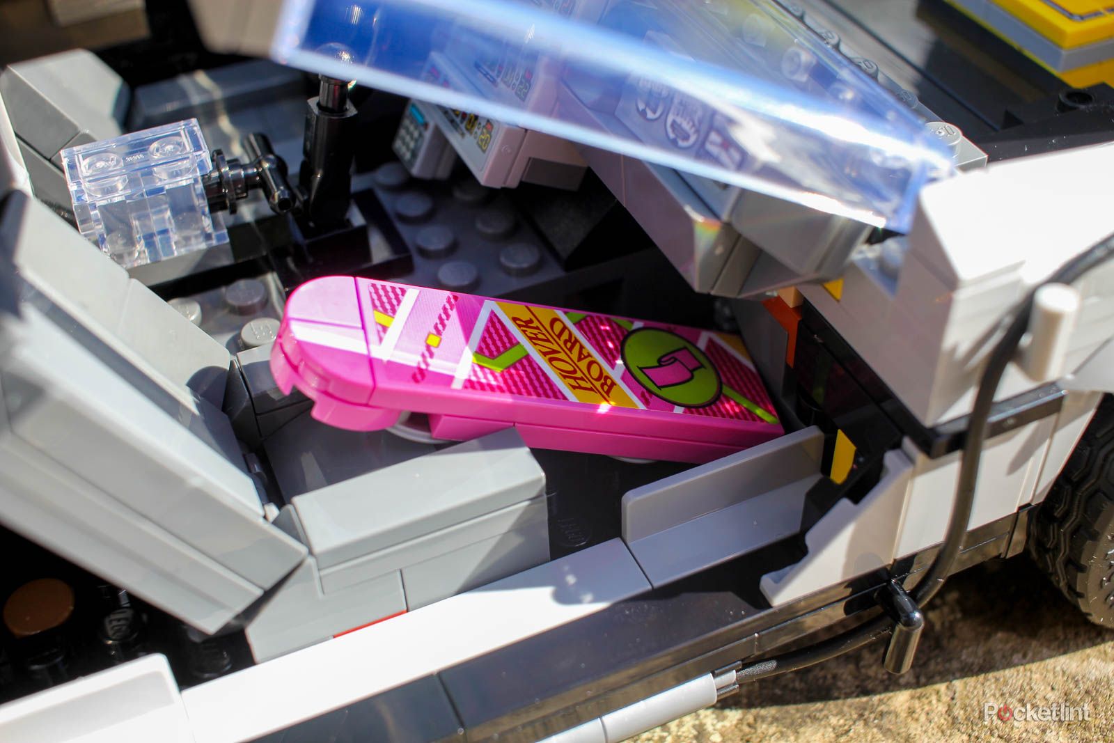 We've built the Lego Back to the Future DeLorean