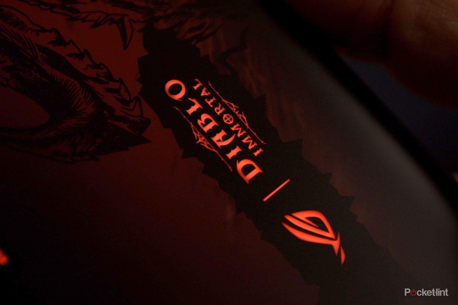 This is the Asus ROG Phone 6 Diablo Immortal Edition