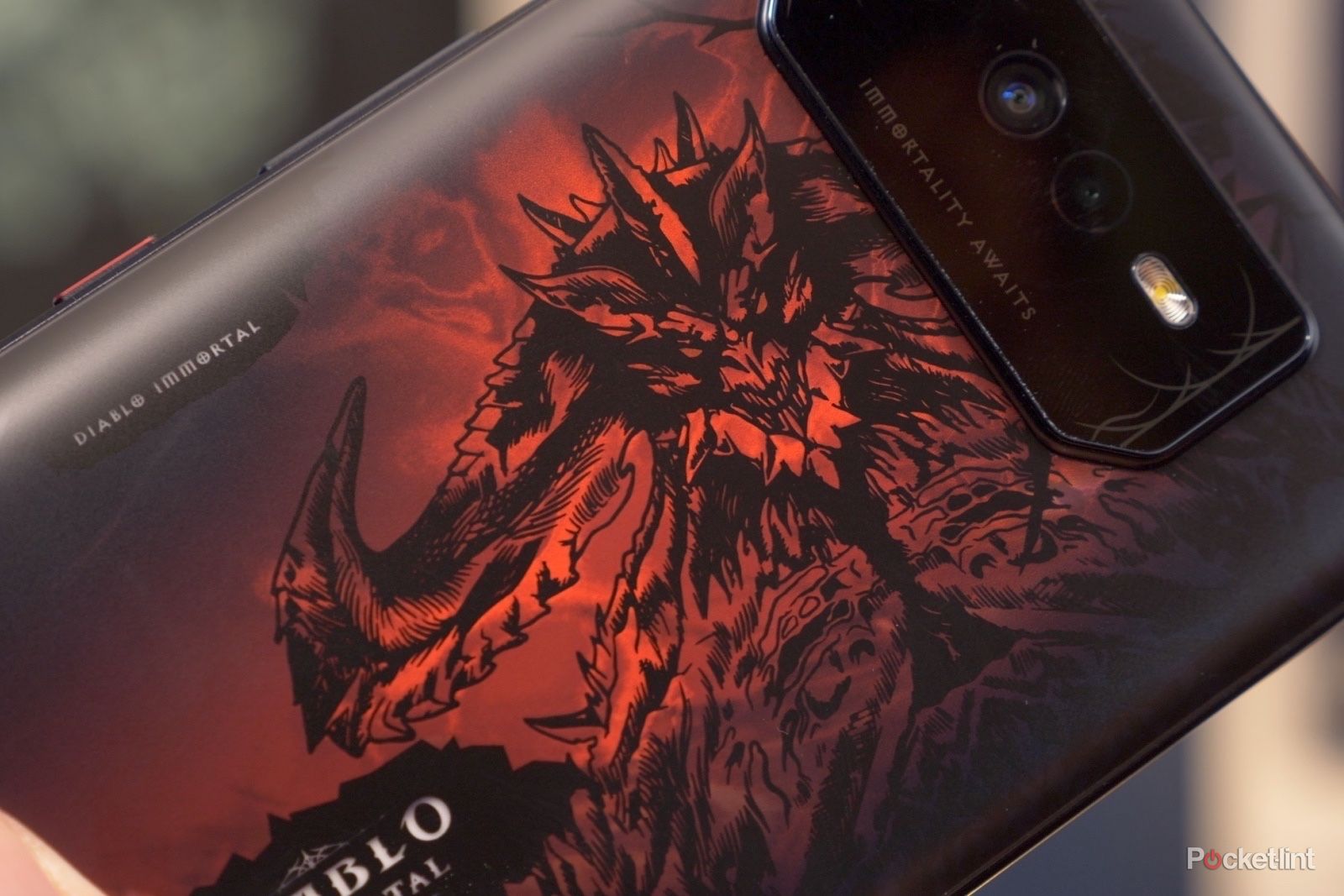 This is the Asus ROG Phone 6 Diablo Immortal Edition