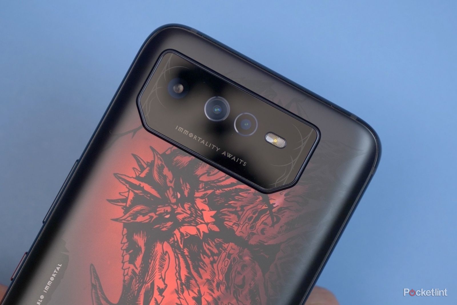 This is the Asus ROG Phone 6 Diablo Immortal Edition