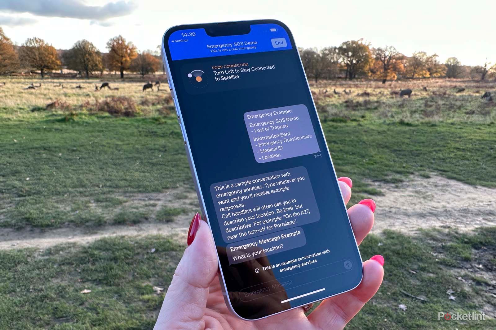Apple's Emergency SOS via Satellite: What it is like to use