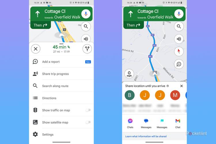 How to share your location and directions with Google Maps