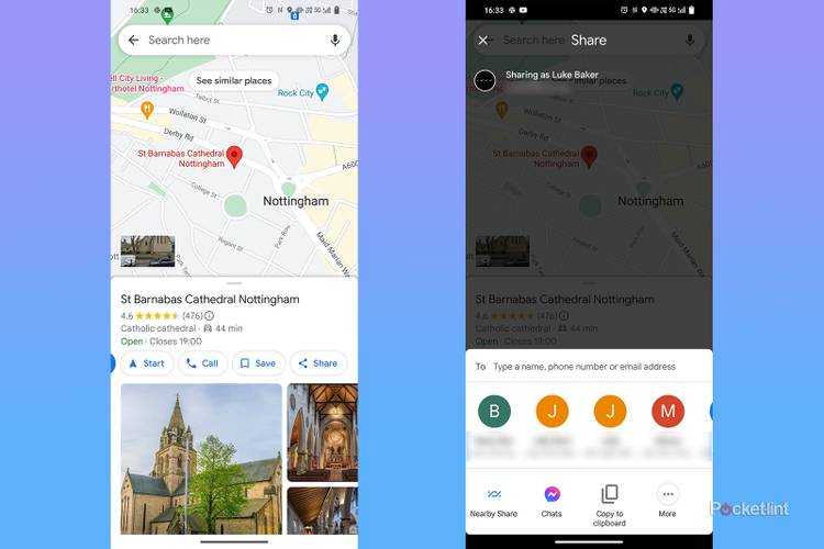 How to share your location and directions with Google Maps