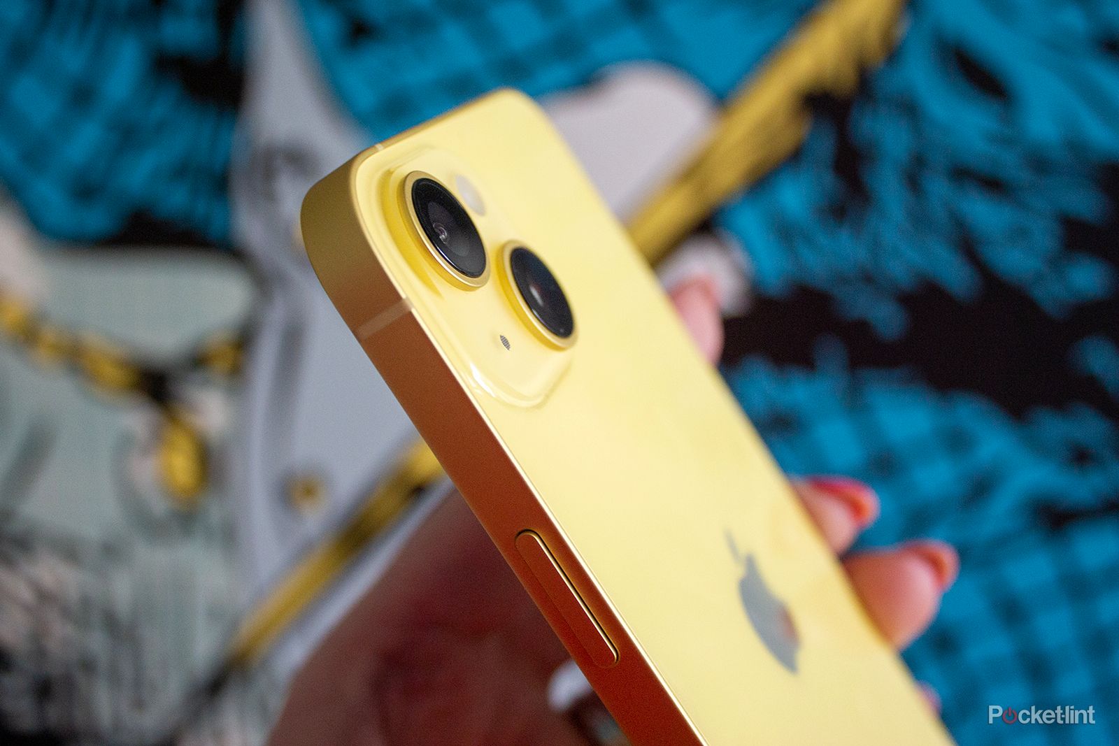 This is the Yellow Apple iPhone 14 in the flesh
