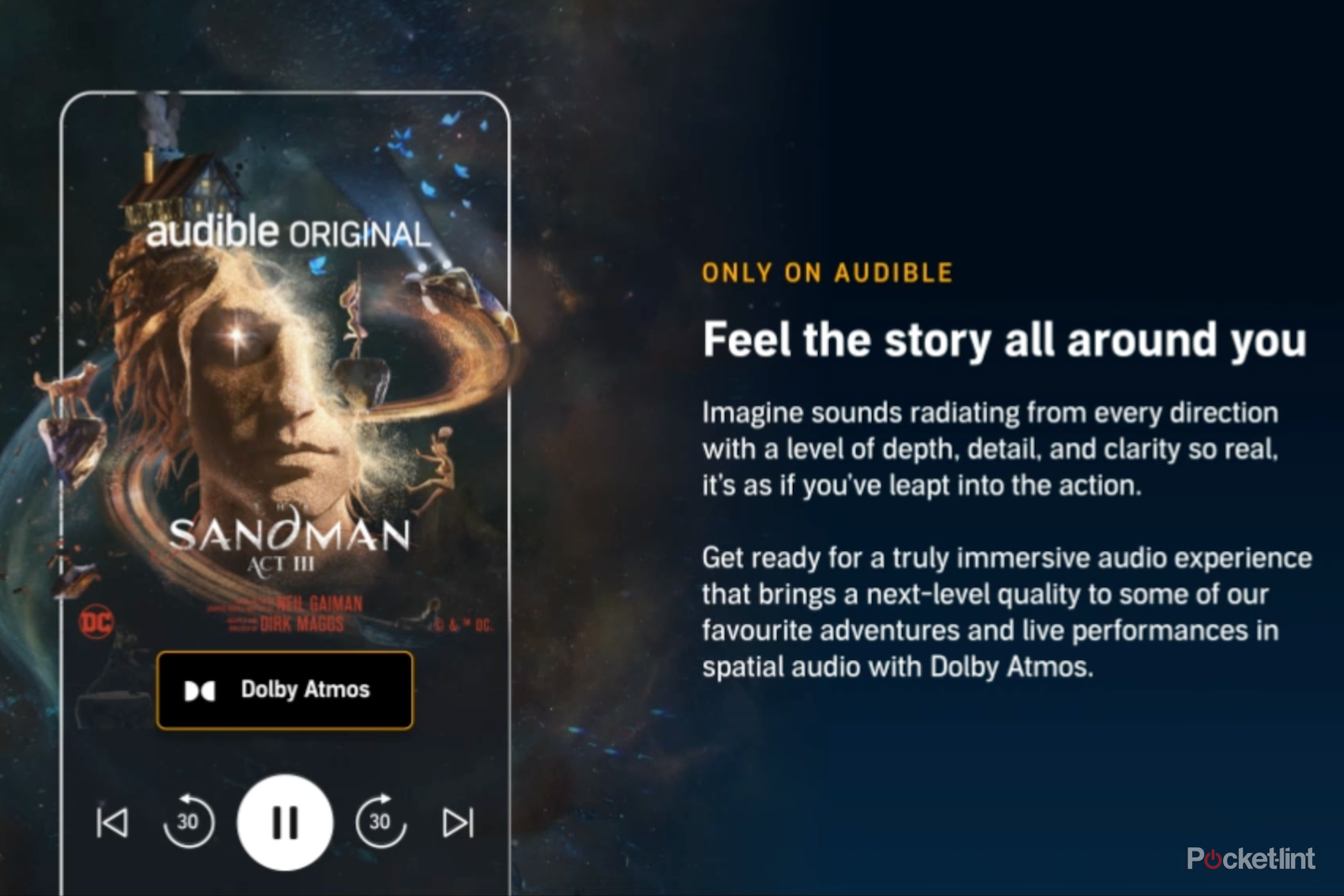 How to listen to Dolby Atmos audiobooks on Audible