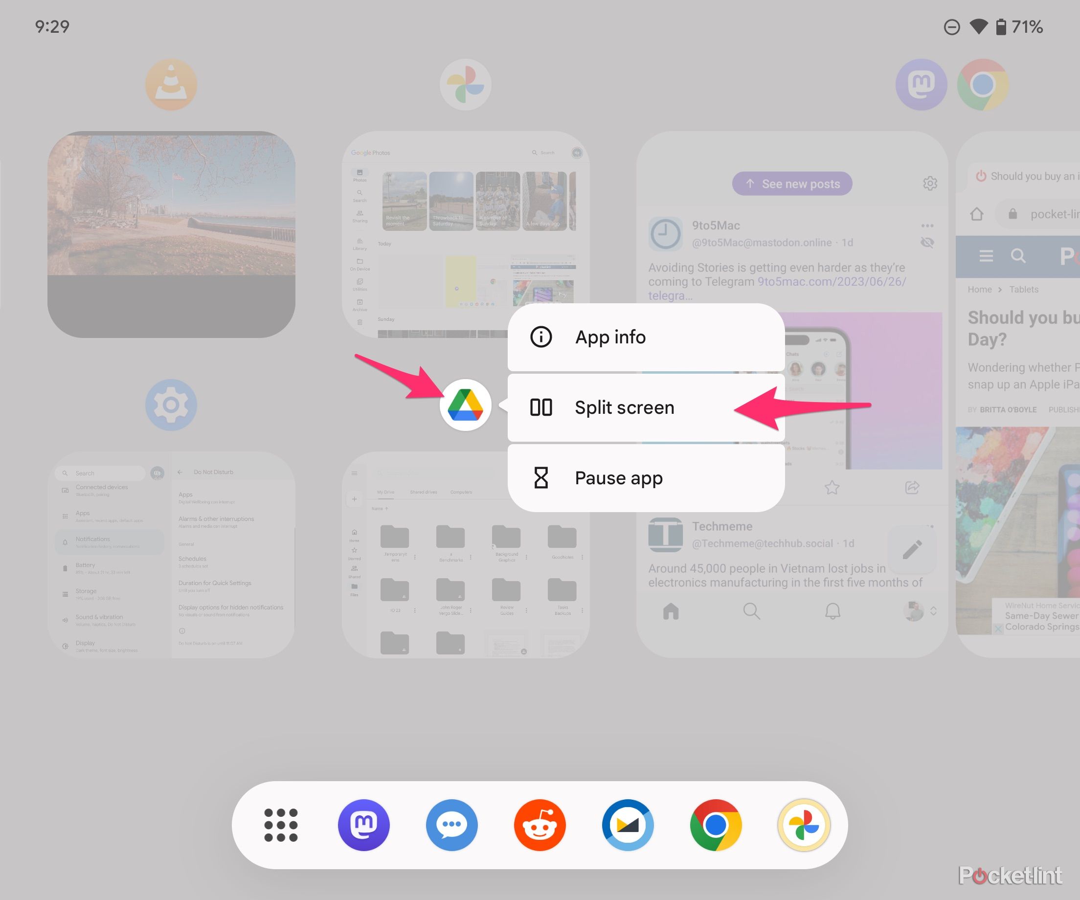 How to multitask on the Google Pixel Fold