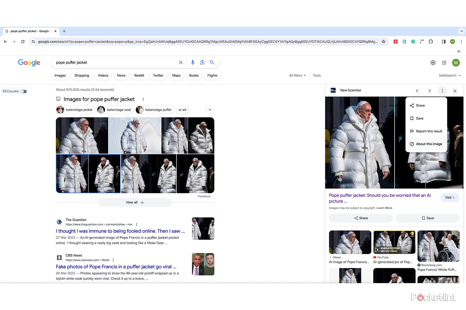 How to fact-check Google Images: Find out more about your search results