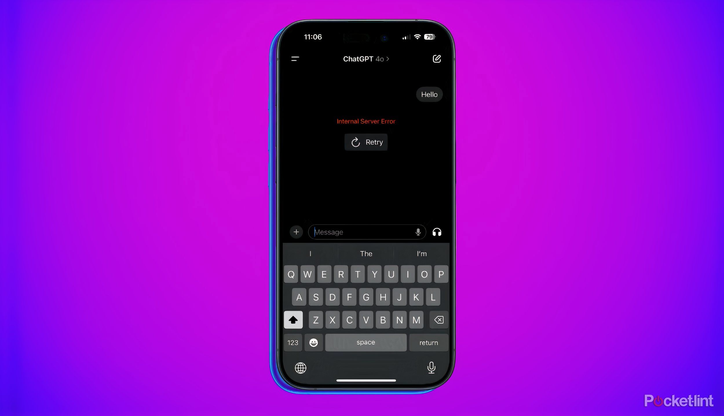 ChatGPT is down