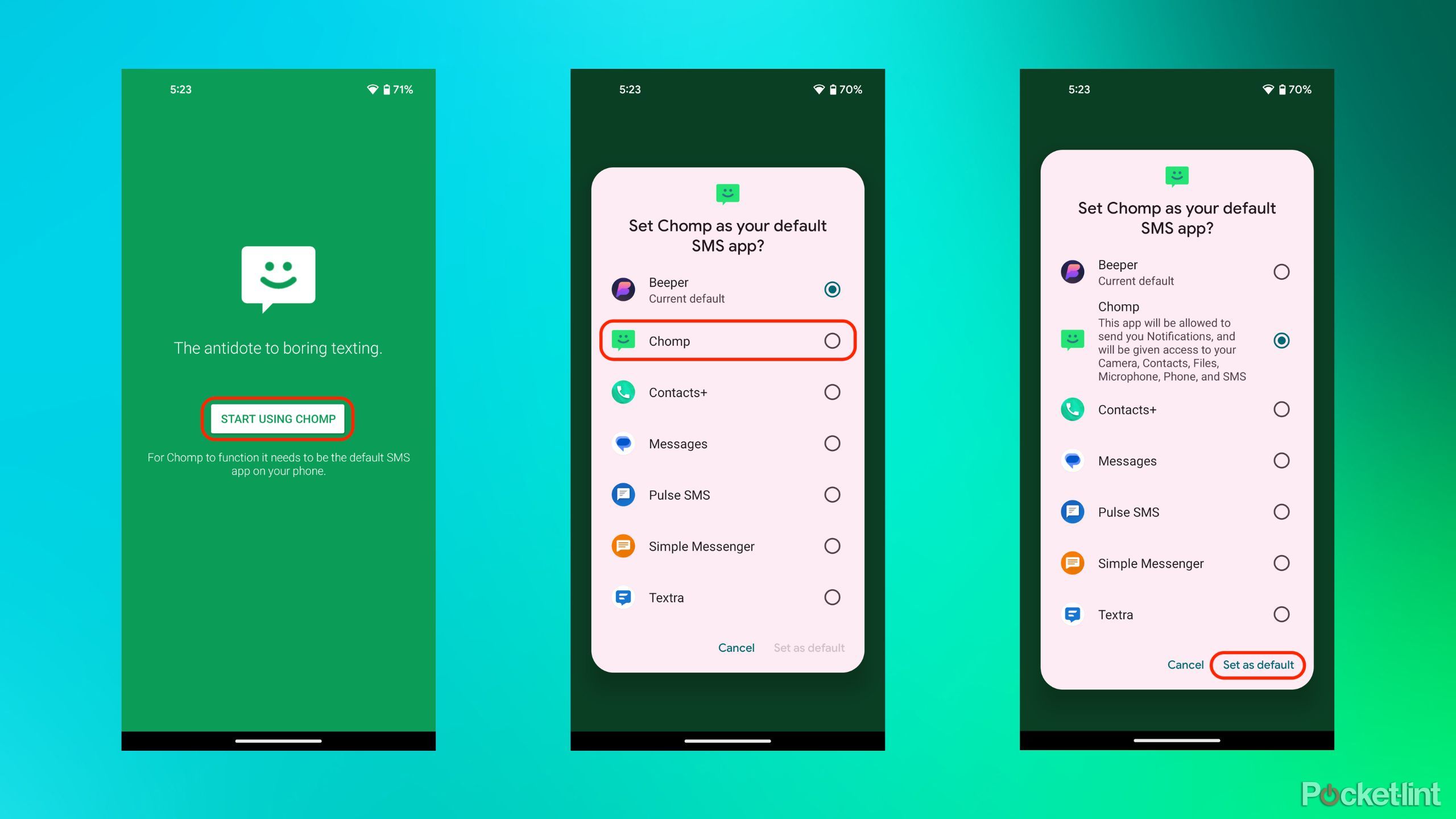 Follow These Steps To Switch Your Default Android Text Messaging App