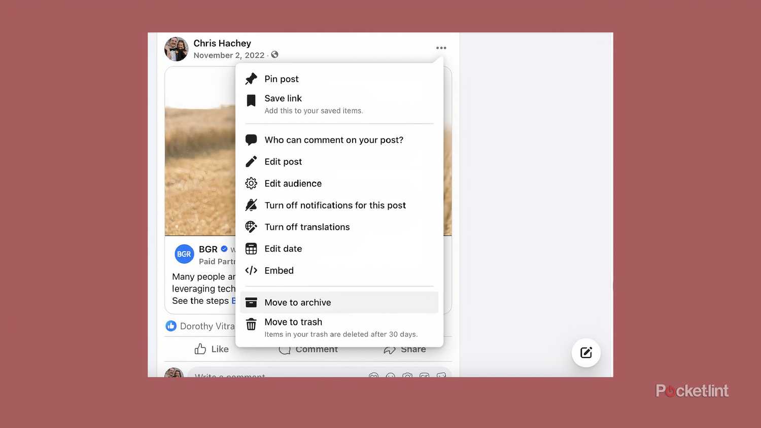 How to delete old Facebook posts