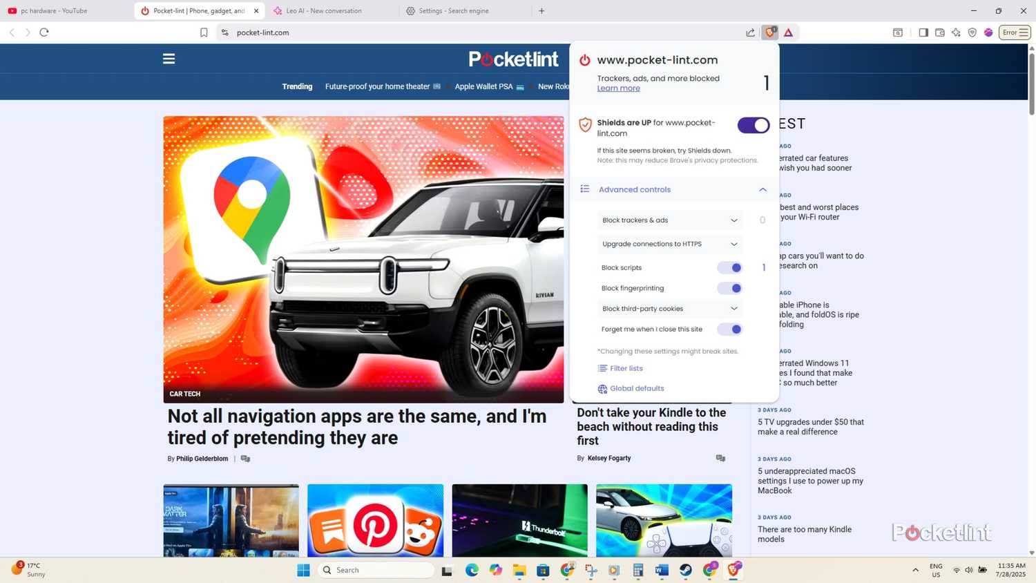 5 privacy browsers I recommend if you're tired of ads and tracking