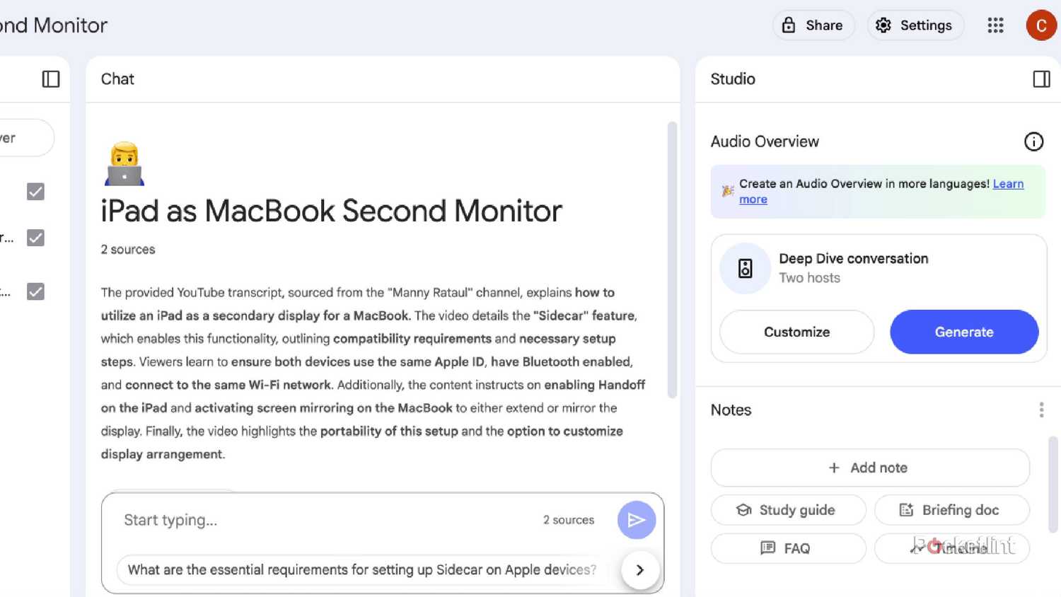 NotebookLM changed the way I watch YouTube
